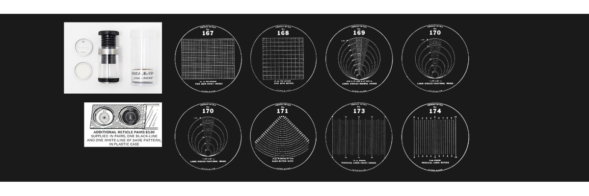 Finescale ® Magnifying Comparator Reticles